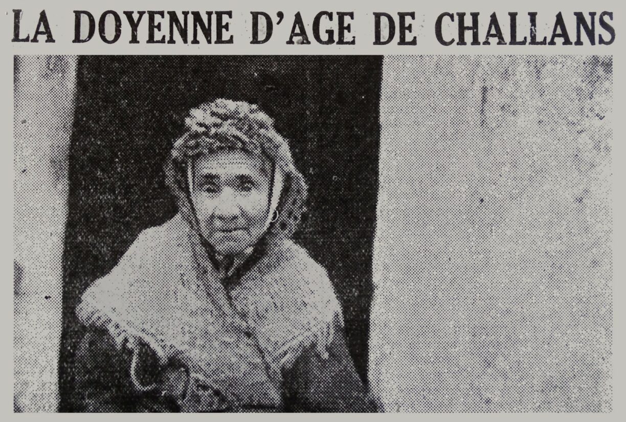 La vie d’avant – Marie Joly, 96 ans, « doyenne d’âge de Challans » en ...